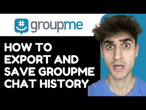 How to Export and Save GroupMe Chat History
