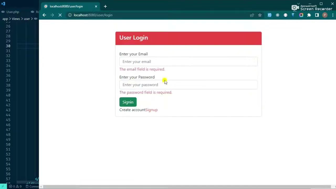 #3 User Login | Ci4 Authentication