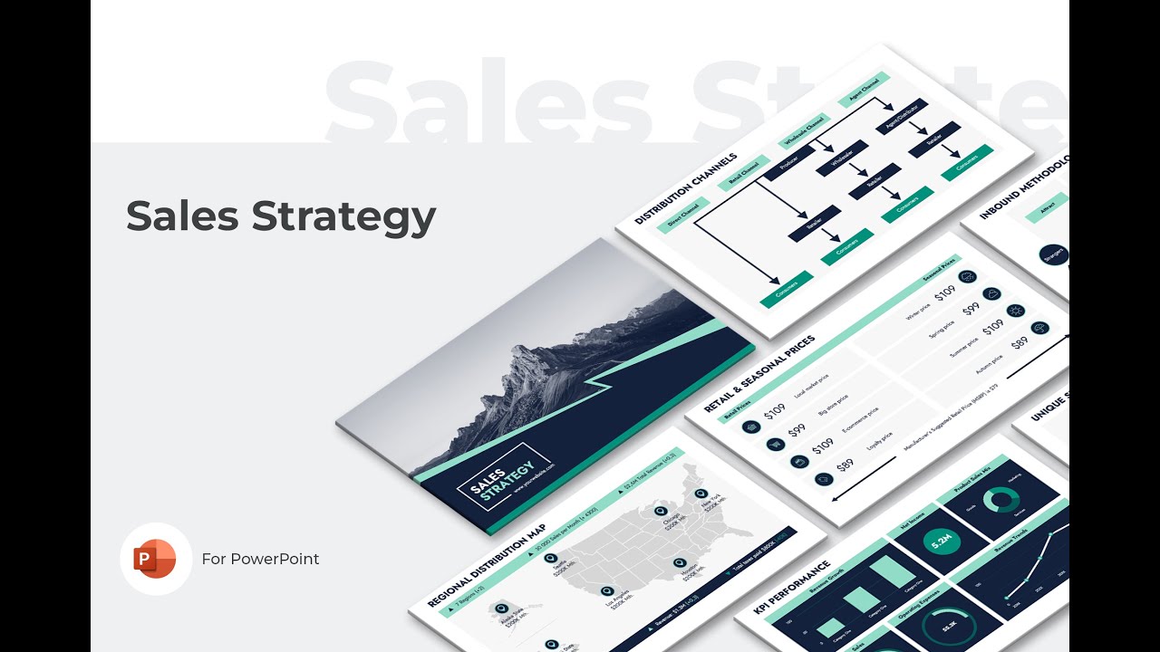 Sales Strategy PowerPoint PPT Template