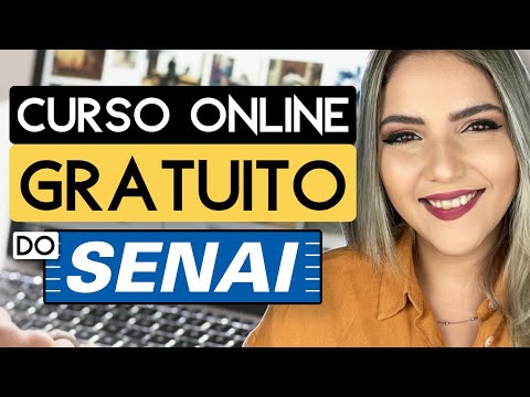 CURSO ONLINE GRATUITO do SENAI com CERTIFICADO GRÁTIS | Mari Rel