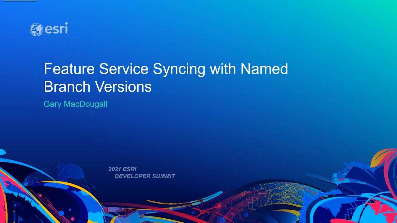 Feature Service Syncing with Named Branch Versions