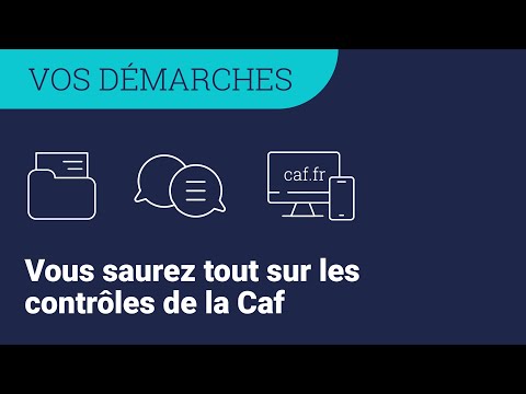 Les contrôles de la Caf