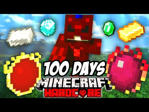 I Survived 100 Days as an ALCHEMIST in Hardcore Minecraft