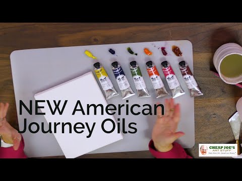 Cheap Joe's 2 Minute Art Tips - New American Journey Oils