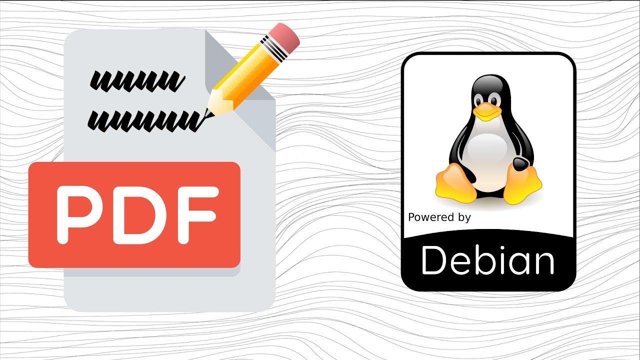 👀 Edita archivos PDF en Debian y derivados 🐧Linux 👀