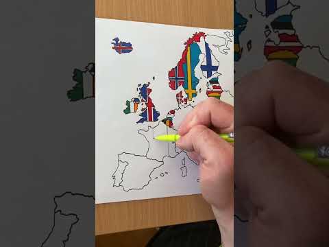 Drawing France in my Europe Map