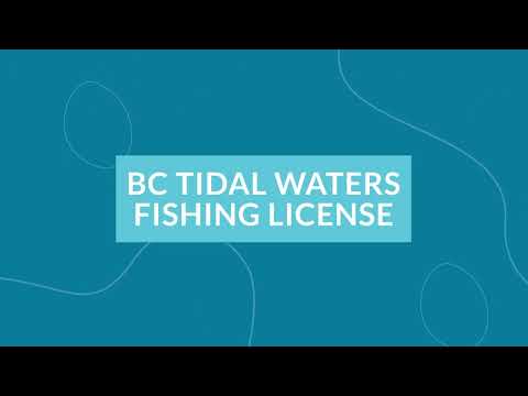 Introduction to BC Tidal Water Fishing Licences