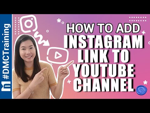 How To Add Instagram Link To YouTube Channel Art | Edit Social Media Links On YouTube Banner