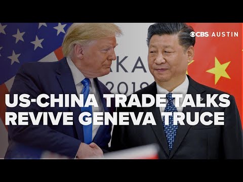 US China talks end with revival of Geneva truce, Trump confirms 55% tariffs on China