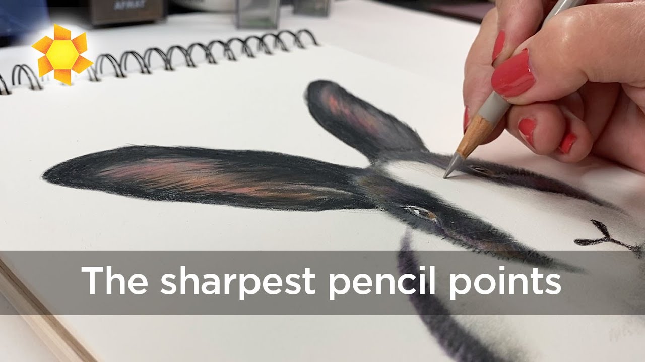 The secret to getting pencils REALLY sharp