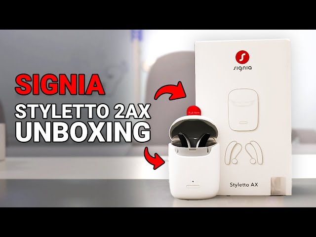 Digital Hearing Aids - Signia Kit Styletto 2AX Hearing aids slim RIC ...