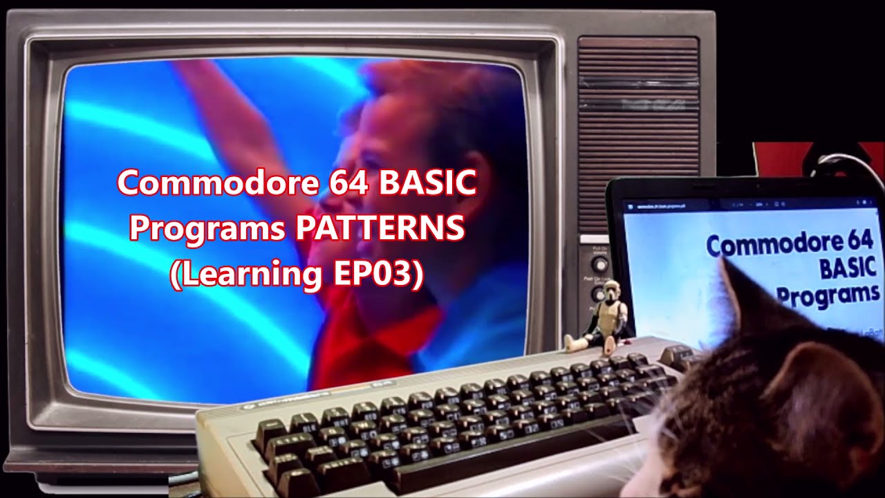 Commodore 64 BASIC Programs PATTERNS/SUPER KID Learning EP03