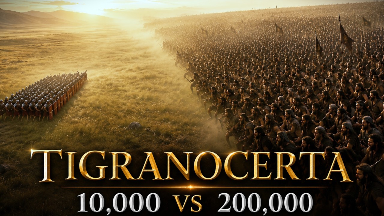 How Did 10,000 Romans Defeat an Army of 200,000? | Tigranocerta (69 BC)