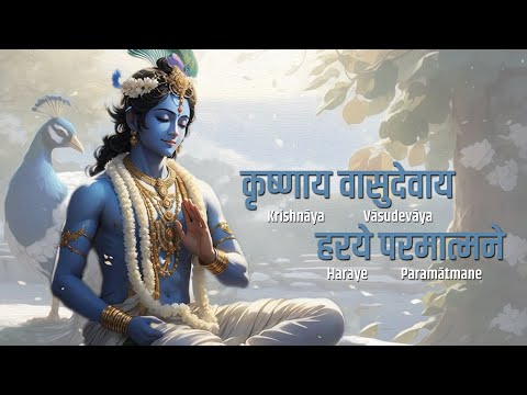 Most Powerful AUSPICIOUS Krishna Mantra | कृष्णाय वासुदेवाय हरये परमात्मने | Radha Radha Hari Hari