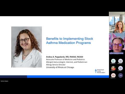 Strategies for Implementing a Stock Asthma Medication Program