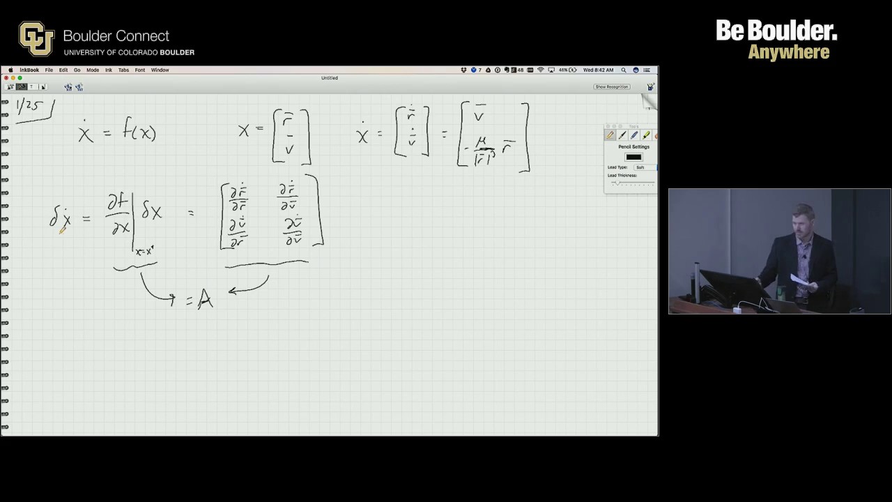 ASEN 6080 Statistical Orbit Determination 2 - Sample Lecture