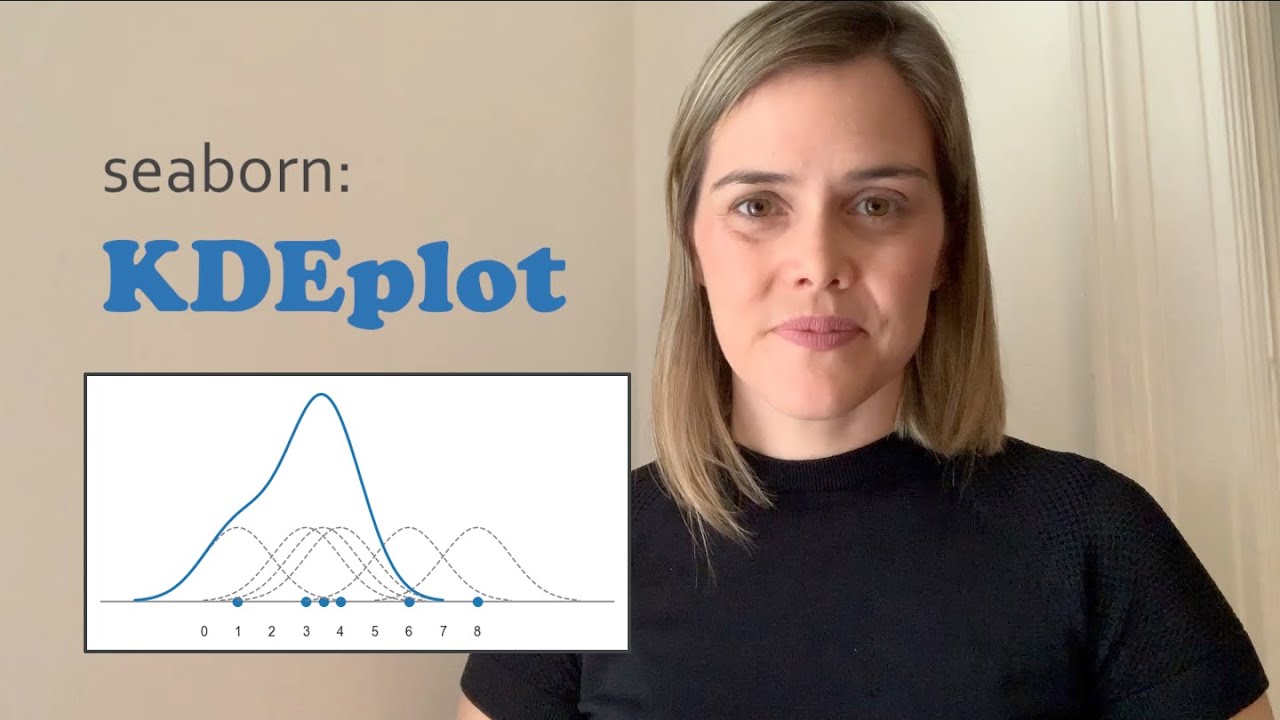 What is kernel density estimation? And how to build a KDE plot in Python? | Seaborn KDEplot