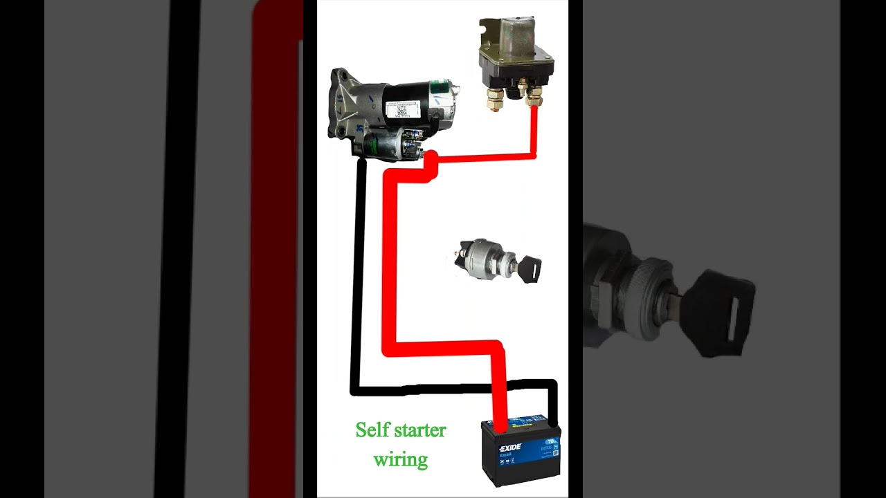 #starter #wiring #automobile