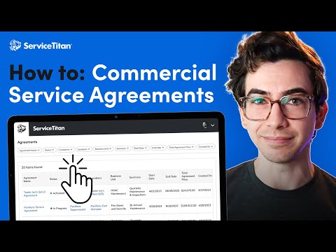 Tutorial: How To Set Up & Use Commercial HVAC Service Agreements In ServiceTitan Software?