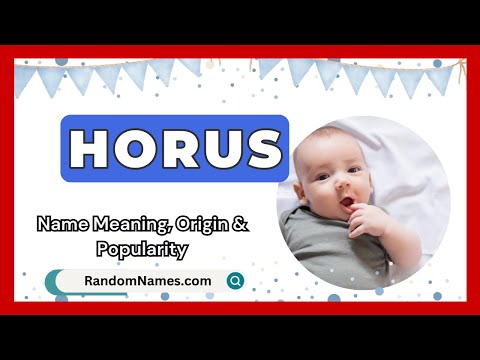 Horus - Baby Boy Name Meaning, Origin & Popularity - RandomNames.com