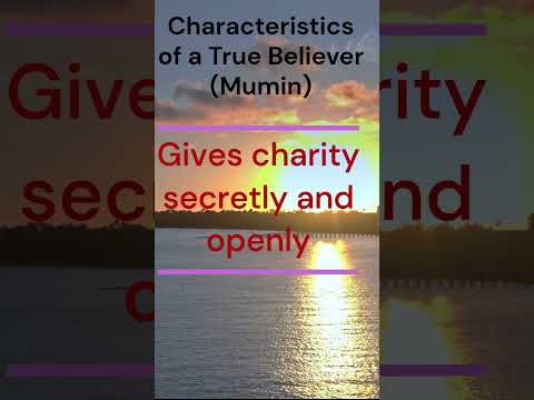 Characteristics of a True Believer Mumin | Beliver | true mumin #jannahcalling #shortvideo