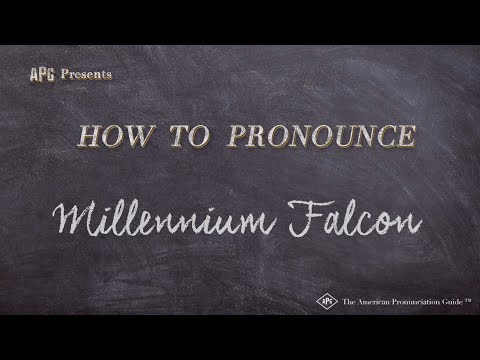 How to Pronounce Millennium Falcon (Real Life Examples!)