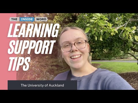 Support available for dyslexia and other learning disabilities at UoA