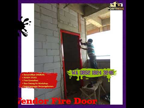 TERBAIK !! Wa 0852 1824 3246 Pabrik Pintu Kebakaran Fortress Untuk Apartment Di Pasuruan