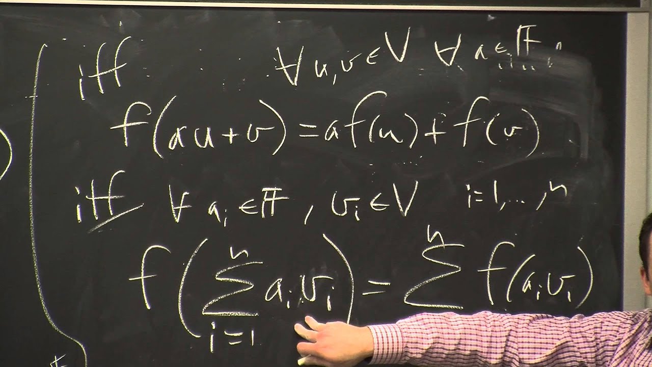 Lecture 9: Linear Transformations