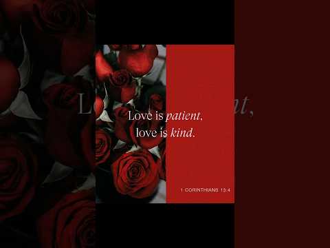 1 Corinthians 13:4 | Love is Patient, Love is Kind