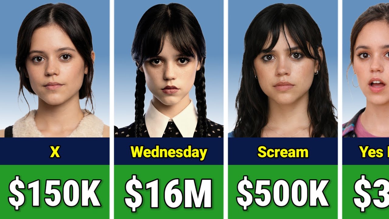 💰 Jenna Ortega Paycheck For Every Movie She Ever Made