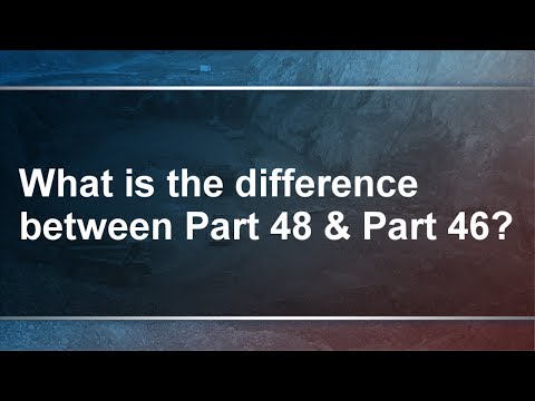 MSHA Part 46 vs MSHA Part 48 - What Training Do You Need?