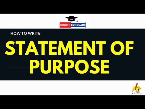 Statement of purpose writing: Unveiling the secrets