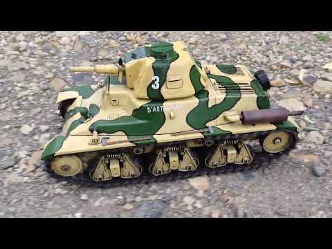 🪖 1/10 Hotchkiss H-39 TANK RC MODEL・ 3D File for 3D printing・Cults