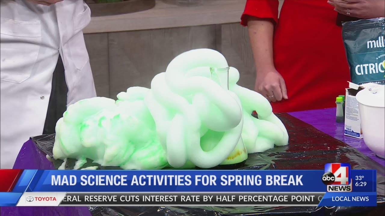 Mad Science activities for spring break