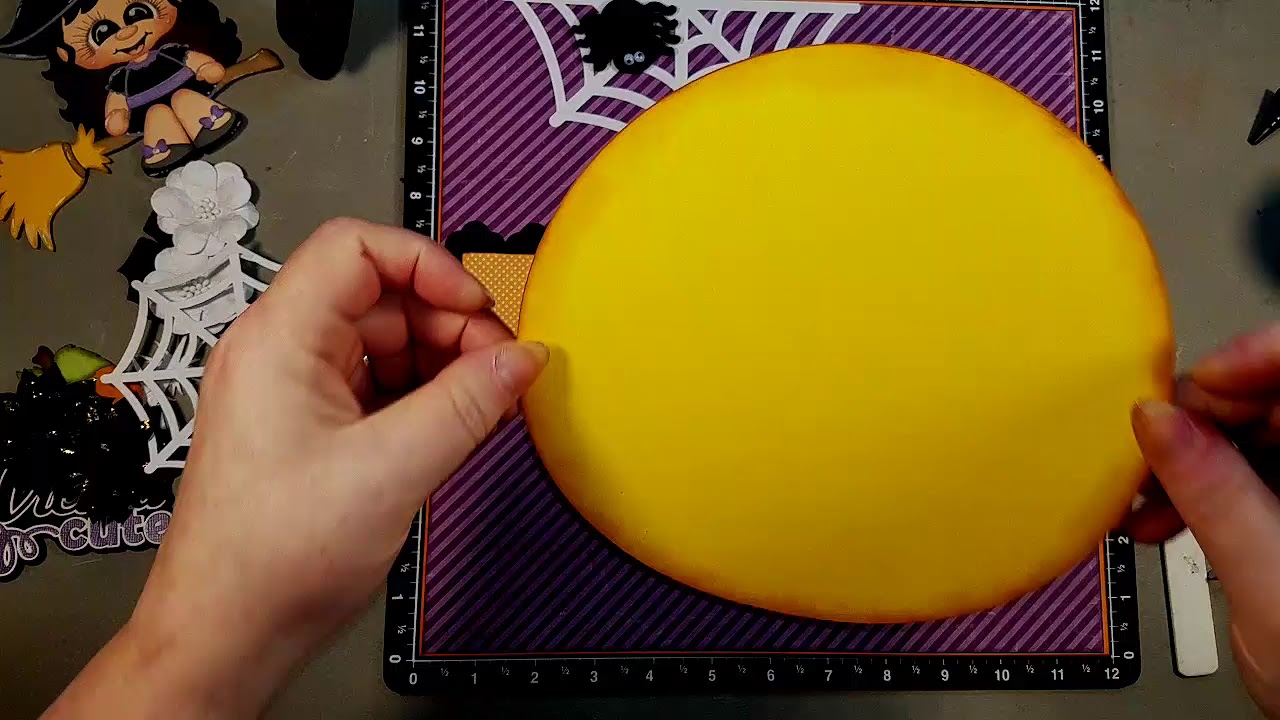 Wicked Cute Scrapbook Layout Process Video