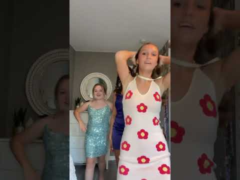 Hoco transformation #shorts #homecoming #dress