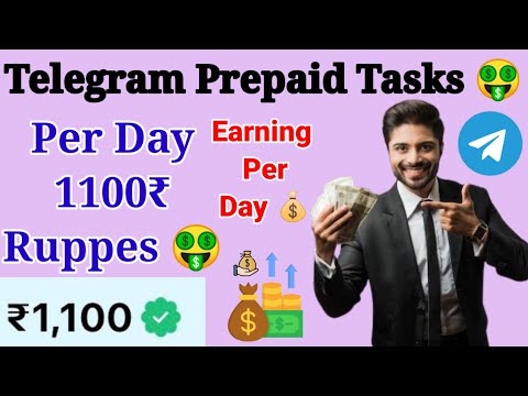 Earn Daily 1100₹ 💰 Telegram Prepaid Tasks 🤑 Google Map Review Earn Money 💸Telegram Tasks Earn Money