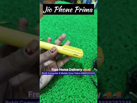 Jio Phone Prima 4G First Look 🔥 WhatsApp & YouTube Working 😍 All Mobile Sales & Services 💯 #shorts