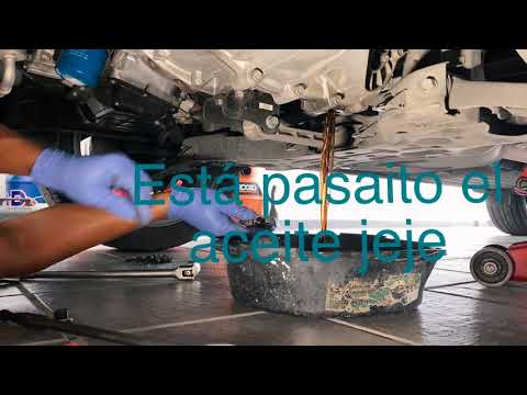 Como cambiar aceite transmisión DCT Dual Clutch Hyundai Tucson 2016 1.6l Turbo