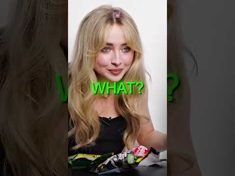 Sabrina Carpenter Tries Toxic Waste Candy ๐ญ