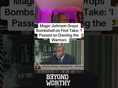 Stephen A. Smith Asks Magic Johnson: ‘You Could’ve Owned the Warriors?!’”