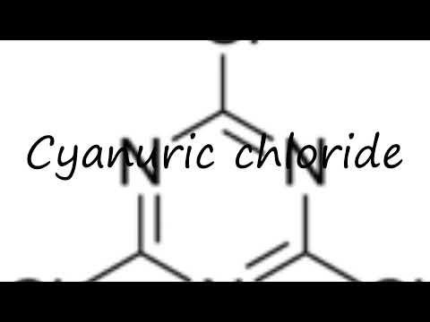 How to pronounce Cyanuric chloride in English?