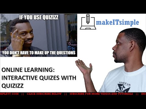 ONLINE TEACHING: Creating Quizzes with QUIZIZZ | Multiple Choice | MAKE IT SIMPLE TT