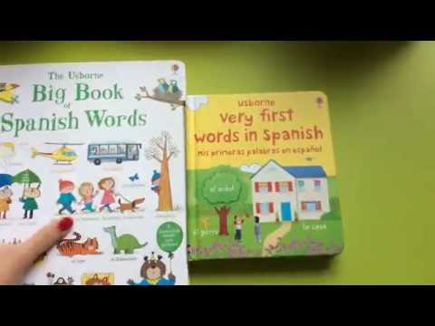 Big Book of Spanish Words & Very First Words in Spanish
