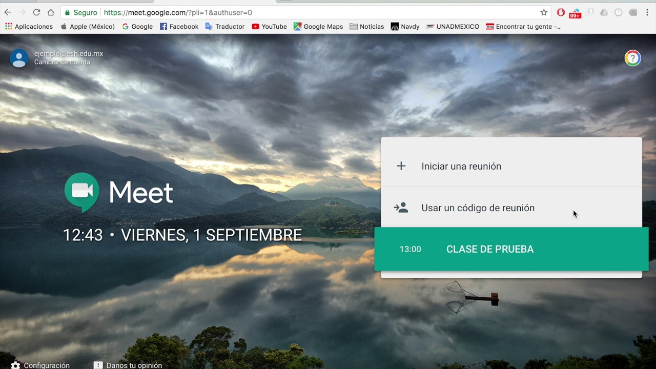 Cómo ingresar a Google MEET. ESH