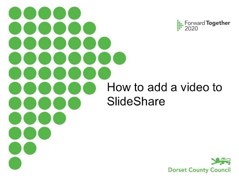 How to add a PowerPoint presentation to Slideshare