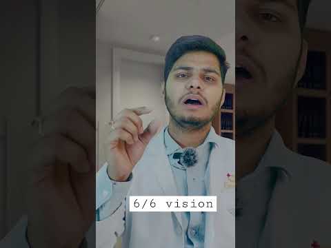 6/6 vision means ? / snellen chart