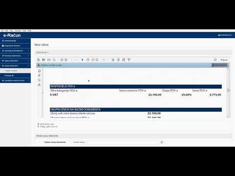 Web aplikacija e-Račun za državu - Pregled dokumenta