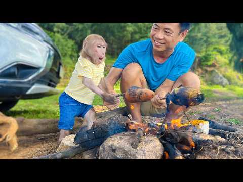 Bibi has an interesting cooking experience with Uncle Phong at the beach!